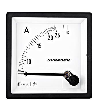 Ampermetar 72x72 25A AC dir.
Izvedba/tip Prednja tabla, Funkcija Amperemetar AC, Veličina 72x72mm, Merno područje 25A, IP stepen zaštite IP52 (prednji dio), IP00 (priključci), izravno mjerenje na...