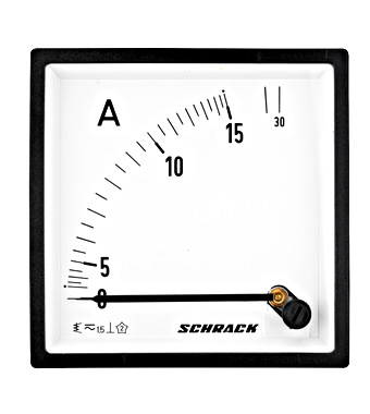 Ampermetar 96x96 15A AC dir.
Izvedba/tip Prednja tabla, Funkcija Amperemetar AC, Veličina 96x96mm, Merno područje 15A, IP stepen zaštite IP52 (prednji dio), IP00 (priključci), izravno mjerenje na...