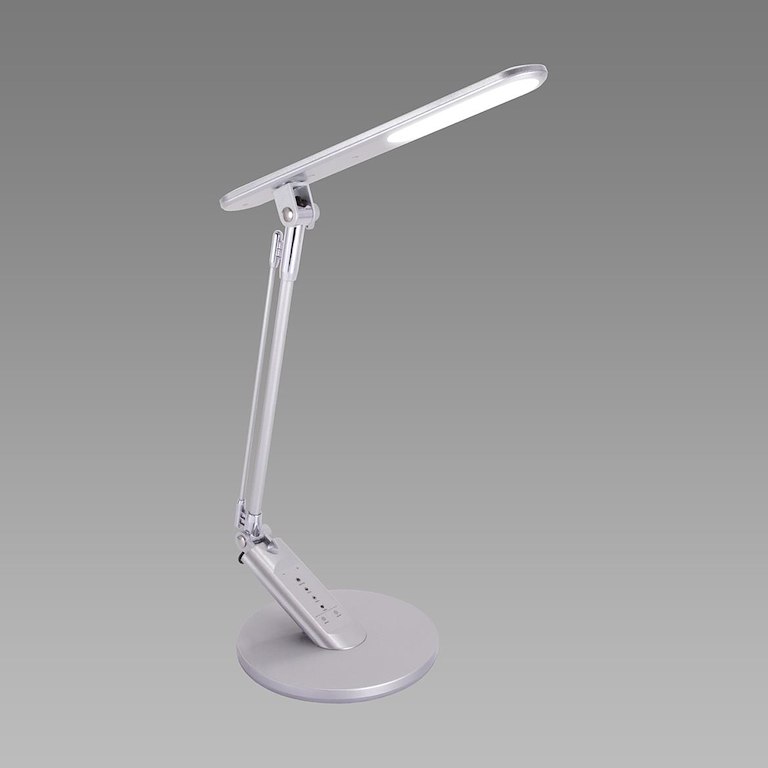 Stona lampa Ramzes LED srebrna