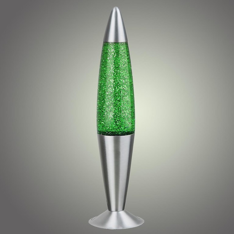 Stona lampa Glitter zelena