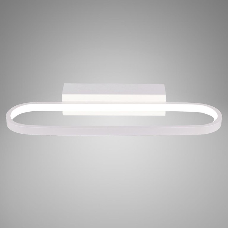 Zidna lampa Cover LED bela