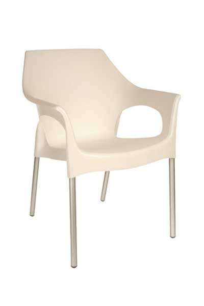 Baštenska stolica Stella bela
