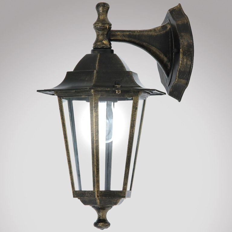 Spoljna zidna lampa Valence 23x32cm zlatna