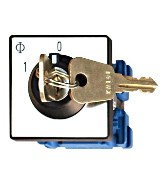 Zakretni taster sa ključem 1-0-2/2P/20A,centralno učvrš. Ø22
nazivna struja: 20A, AC23a: 7.5kW [380-400V AC] | AC3: 5.5kW [380-400V AC] | VDE 0660 dio 107, IEC/EN60947-3, montaža na vrata ormara ...