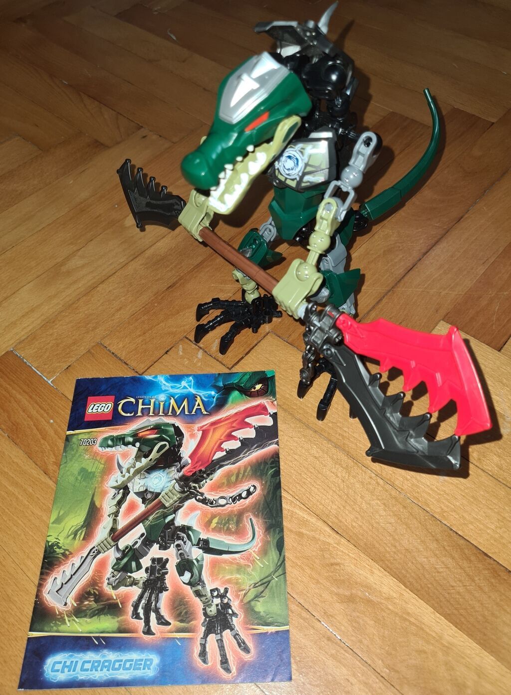 Lego Chima Cragger,dobro očuvana figura,šaljem postexpresom,ne