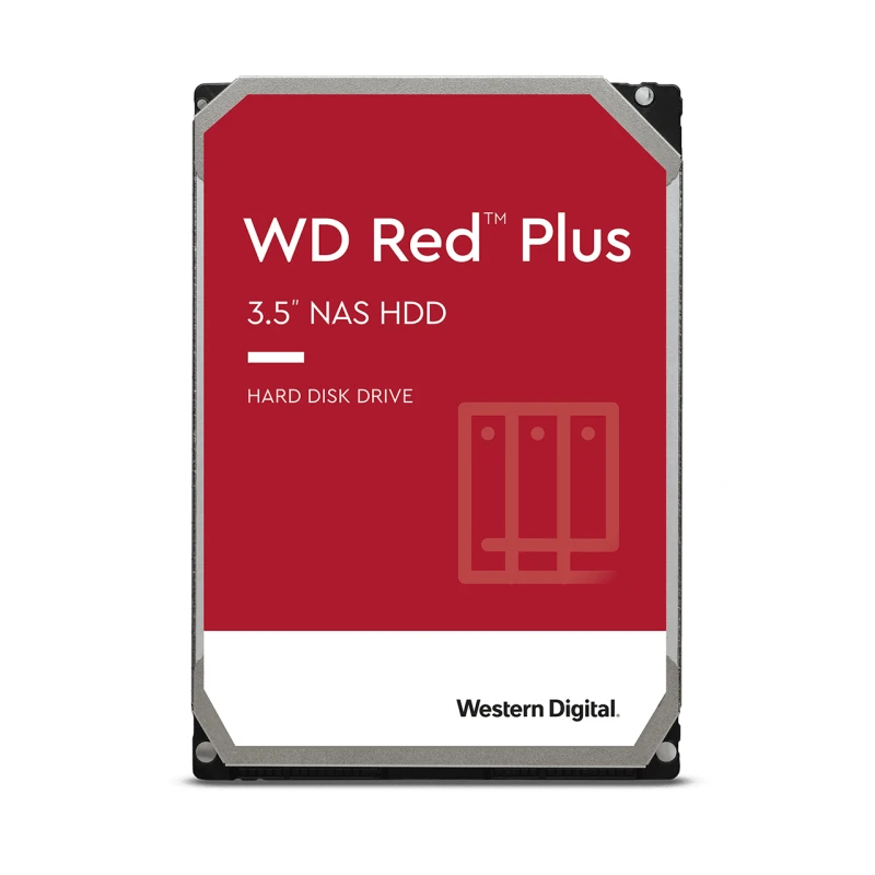 Western Digital 10TB 3.5" SATA III Red Plus hard disk