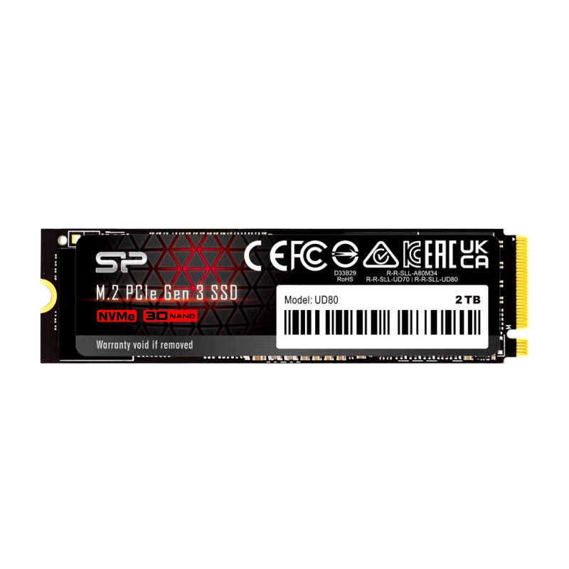 Silicon Power 2TB M.2 NVMe PCIe UD80 (SP02KGBP34UD8005) SSD disk