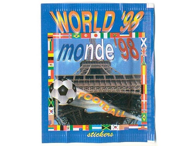 Neotvorena kesica `World `98/Monde `98`