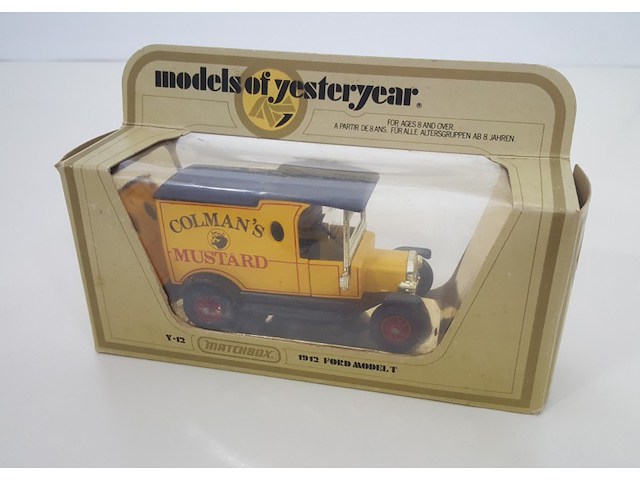 MoY   Y-12 Ford Model T  Matchbox