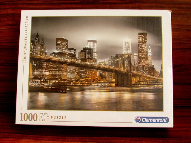 Puzzle Clementoni 1000 delova (New York Skyline) Novo!