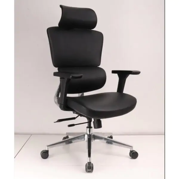 Ergonomska stolica M 802/K, prirodna koža