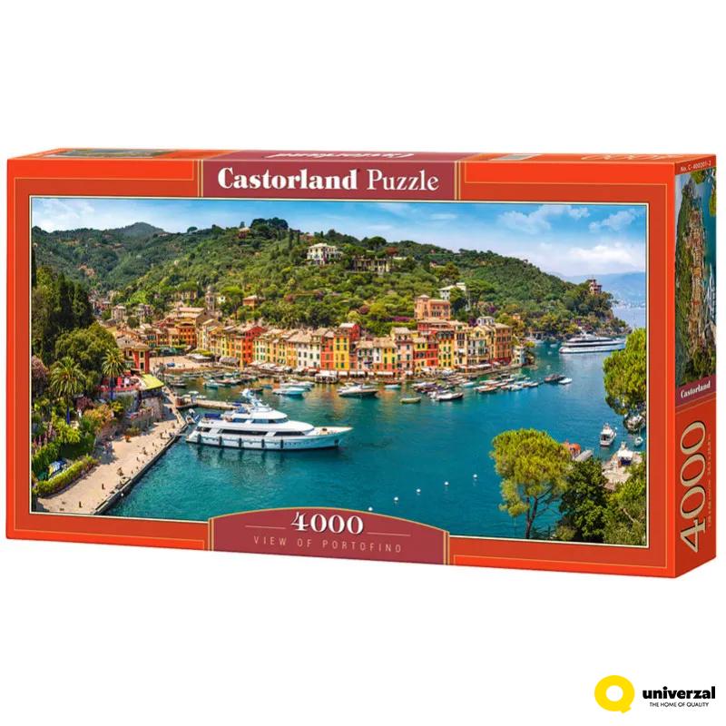 PUZZLE 4000 DELOVA C-400201-2 VIEW OF PORTOFINO CASTORLAND