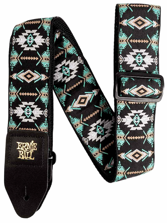 Ernie Ball Southwestern Turquoise Jacquard 5325 remen za gitaru