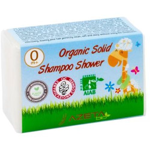 Azeta Bio organski šampon/sapun u čvrstom stanju (do 80 pranja) 0M+ , biorazgradivo pakovanje (50gr)