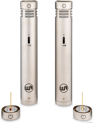 WARM AUDIO WA-84 STEREO MICROPHONE PAIR WITH OMNI & CARDIOID CAPSULES