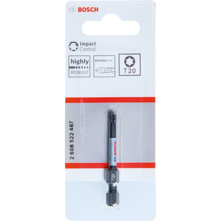 Bosch – Impact Control T20 snažni nastavak, 1 deo – 2608522487