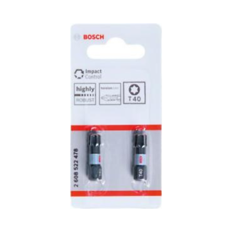 Bosch Set bitova Impact Control T40, 2 dela, 2608522478