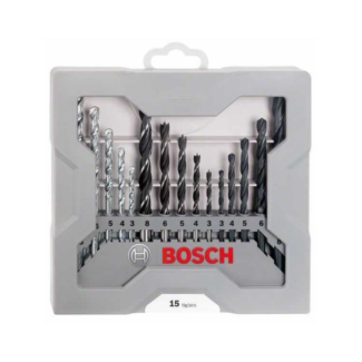 Bosch Set mešanih burgija, 15 delova, 2607017038