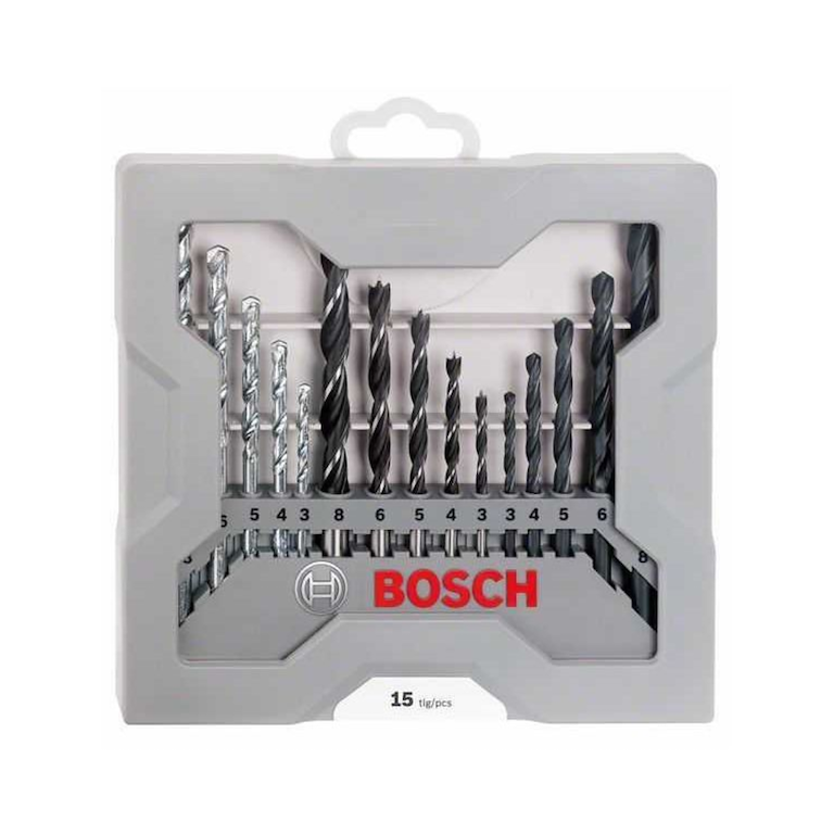 Bosch Set mešanih burgija, 15 delova, 2607017038