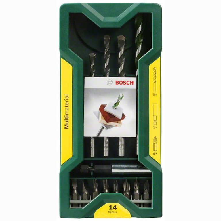 Bosch Set Mini-X-Line univerzalnih burgija, 14 delova, 2607017161