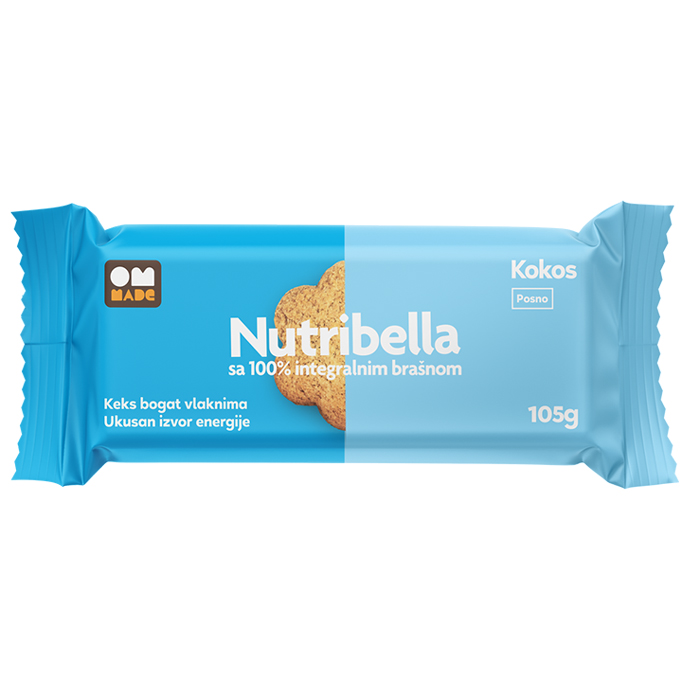 NUTRIBELLA POSNI
KEKS KOKOS 105g