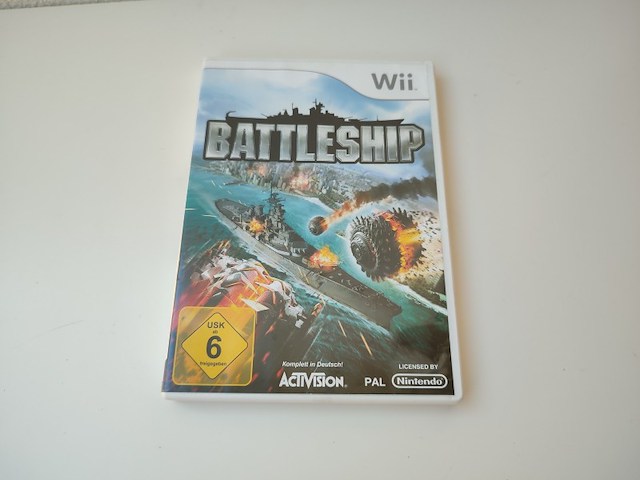 Nintendo Wii - Battleship
