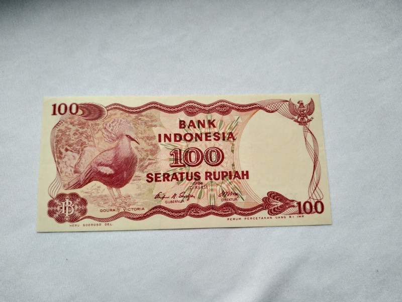 Indonezija 100 rupija,1984 god.UNC,ređa