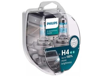 Sijalica H4 PHILIPS +150% X-treme vision Pro150