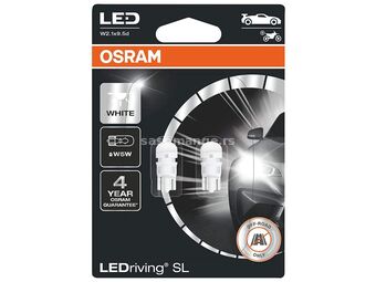 Sijalica W5W ubodna LED OSRAM Cool White - 2 kom