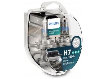 Sijalica H7 +150% PHILIPS X-treme Vision Pro150 - 2 kom.