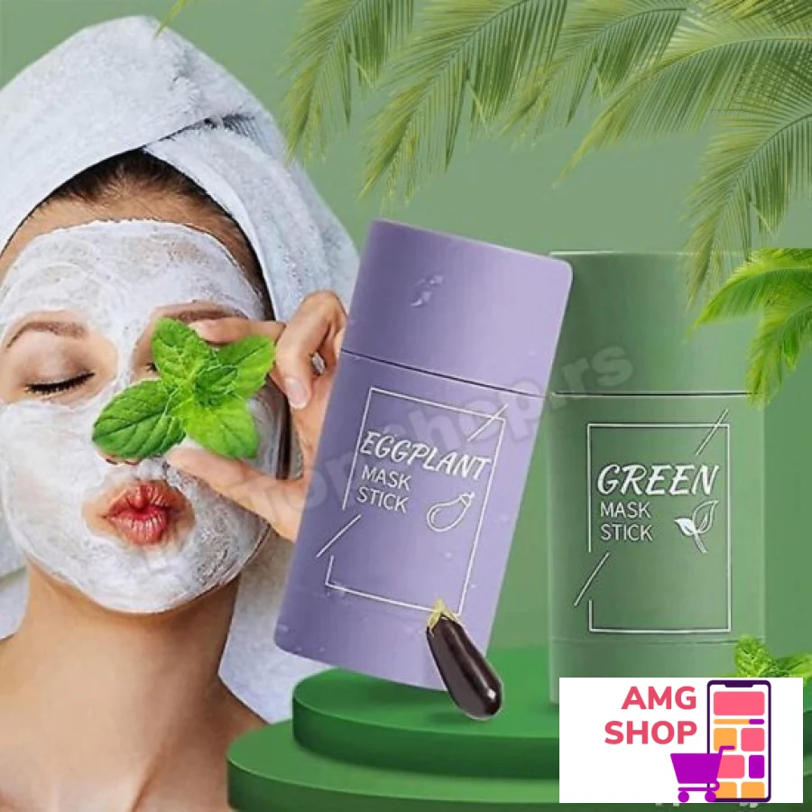 Green mask maska za čišćenje lica od zelenog čaja 2 KOM - Green mask maska za čišćenje lica od zelenog čaja 2 KOM