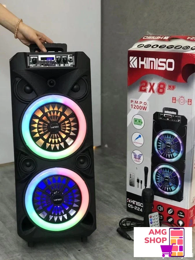 Karaoke Bluetooth zvučnici KIMISO QS- 224- - Karaoke Bluetooth zvučnici KIMISO QS- 224-