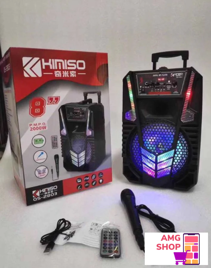 Kimiso Bluetooth zvučnik model QS-2803 - Kimiso Bluetooth zvučnik model QS-2803
