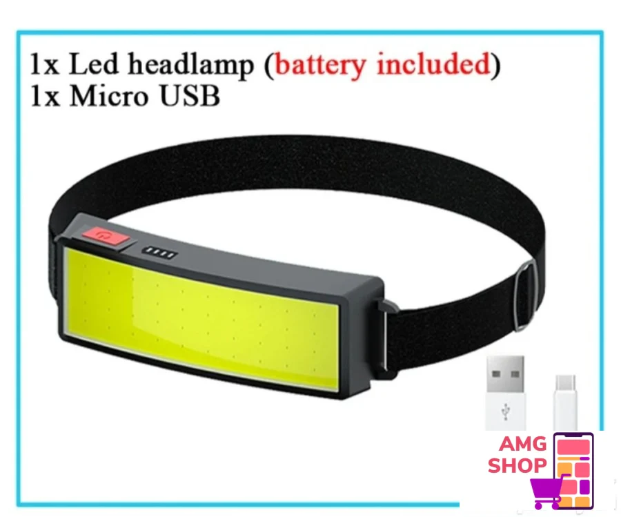 Lampa za glavu USB punjenje - COB dioda - TM-G14 - Lampa za glavu USB punjenje - COB dioda - TM-G14