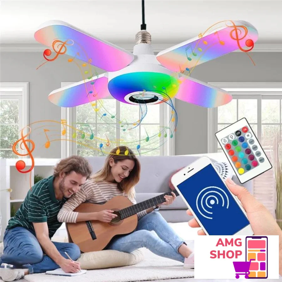 LED BLUETOOTH muzička sijalica - LED BLUETOOTH muzička sijalica