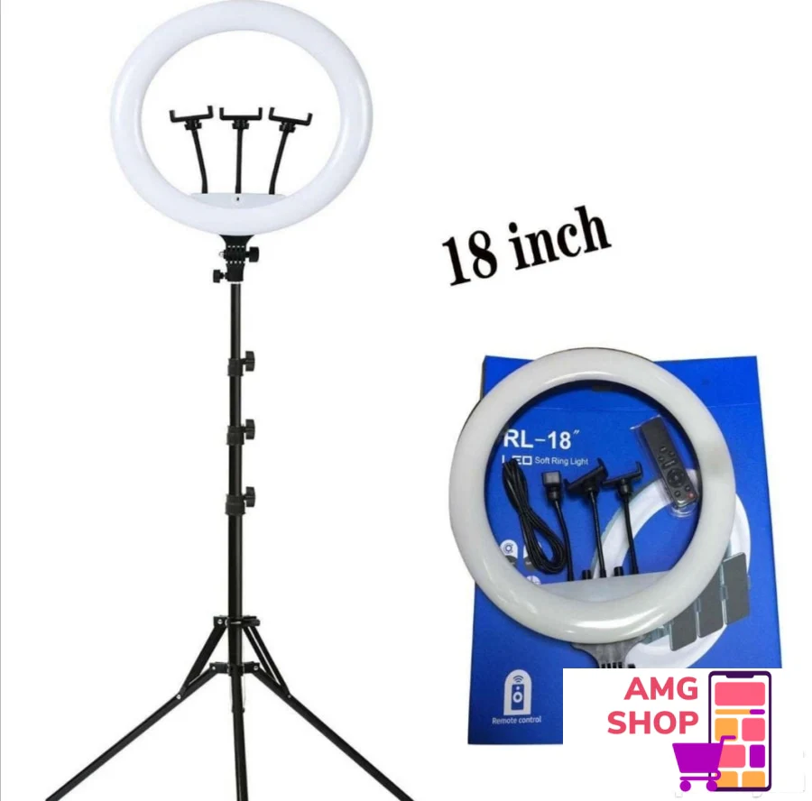 Led Ring Light 18 inca precnik 45cm - Led Ring Light 18 inca precnik 45cm