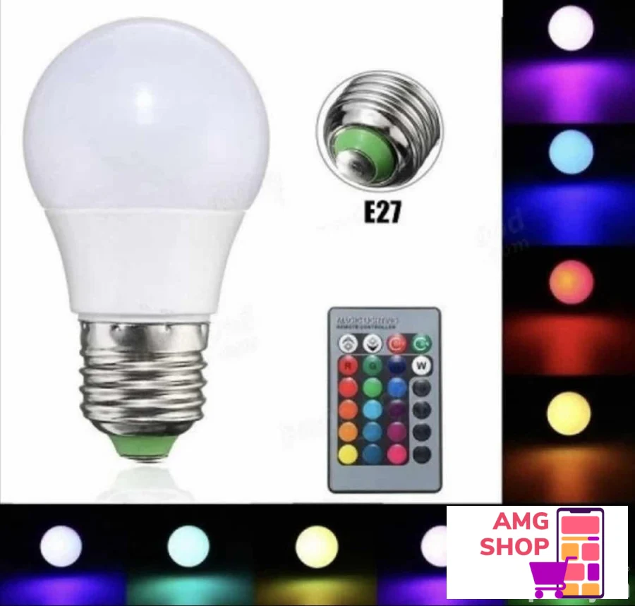 led sijalica rgb - sijalica na daljinski RGB 16 boja 15w - led sijalica rgb - sijalica na daljinski RGB 16 boja 15w