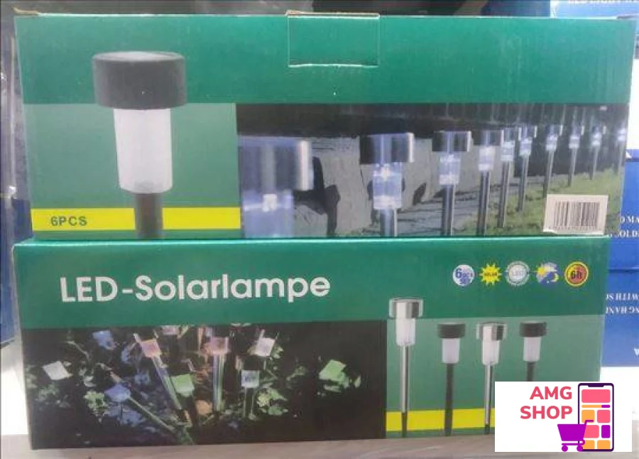 Led Solarna Lampa rasveta set od 6 komada - Led Solarna Lampa rasveta set od 6 komada