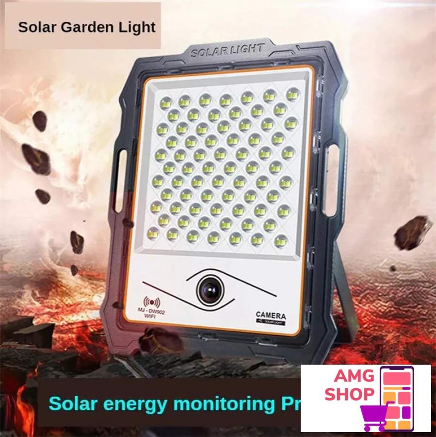 Led solarni reflektor 100w + ip kamera 1080P- - Led solarni reflektor 100w + ip kamera 1080P-