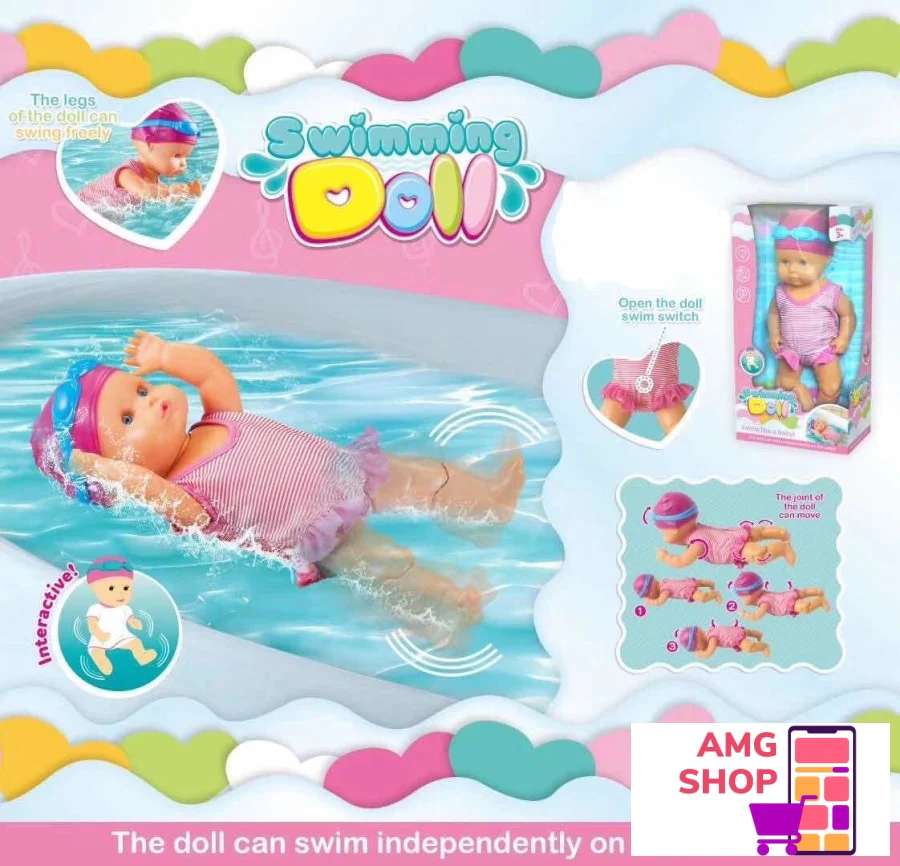 Lutka koja pliva Swimming doll - Lutka koja pliva Swimming doll