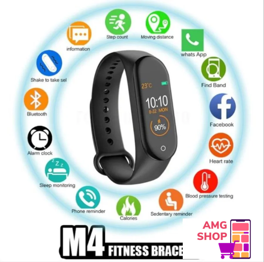 M4 fitness smart narukvica - M4 fitness smart narukvica