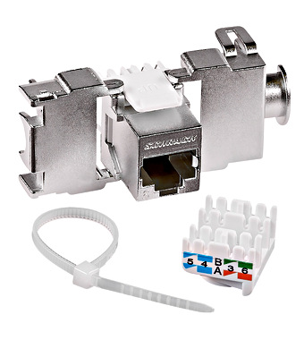 TOOLLESS LINE-RJ45 Modul, Cat.6, STP (SFA)