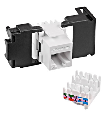 TOOLLESS LINE-RJ45 Modul, Cat.6, UTP (SFA)
.