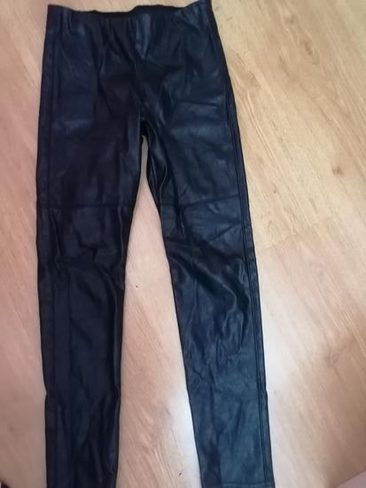 Visok struk kozne pantalone vel 152