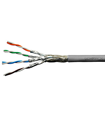 Kabl inst.Cat.7a S/FTP - 1250 Mhz, 4x2xAWG-22, LS0H-3
Siva boja (RAL7032), B2ca,50%