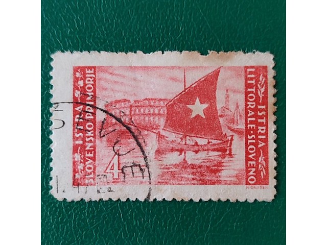 1946 - Istra i Slov. primorje 4 lire