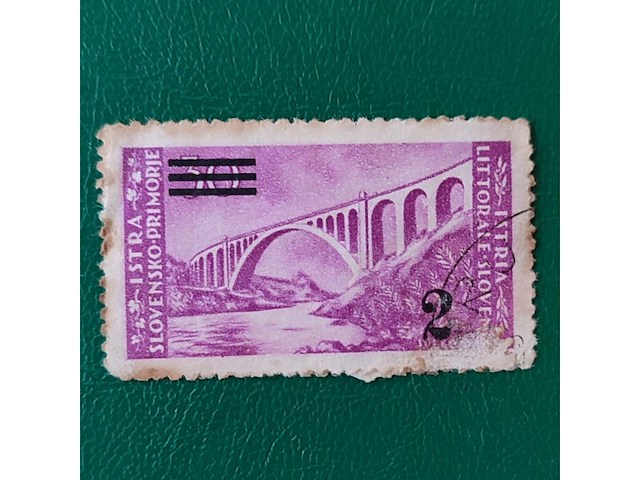 1946 - Istra i Slov. primorje 2 lire na 30 lira