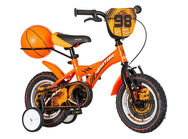 VISITOR Basket BAS121 narandžasta muška dečija bicikla