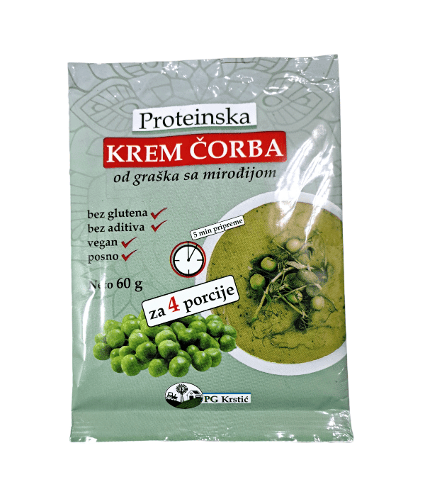 Vegan proteinska krem čorba od graška 60g