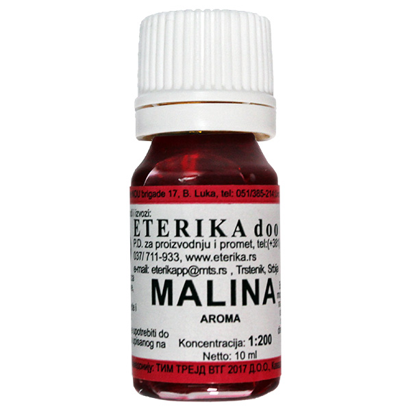 Aroma maline 10ml Eterika